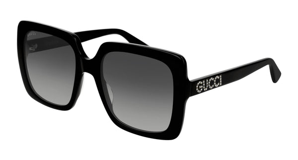 GUCCI GG0418S-001 54 SUNGLASS WOMAN RECYCLED A – Flagship Optics